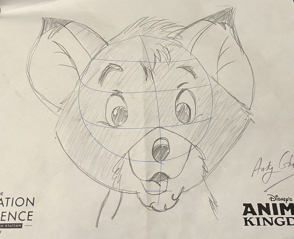 Animation Experience at Animal Kingdom - Who did you draw? | Ear Scouts