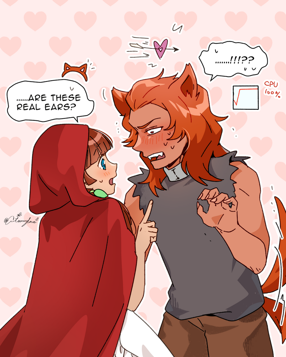 🍏RoBrick Little Red Riding Hood AU
