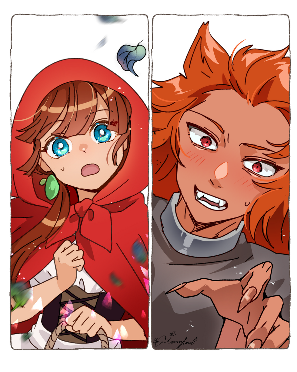 🍏RoBrick Little Red Riding Hood AU