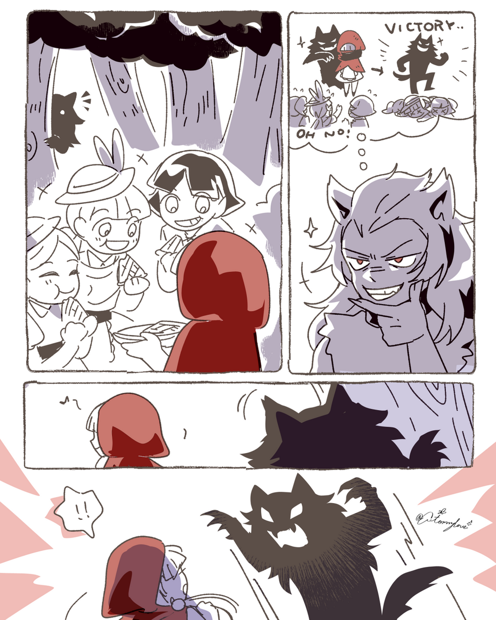 🍏RoBrick Little Red Riding Hood AU