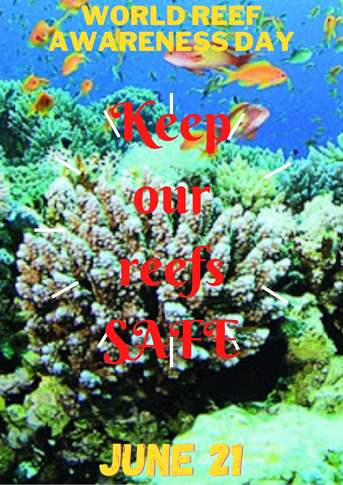 WORLD REEF AWARENESS DAY – June 1
