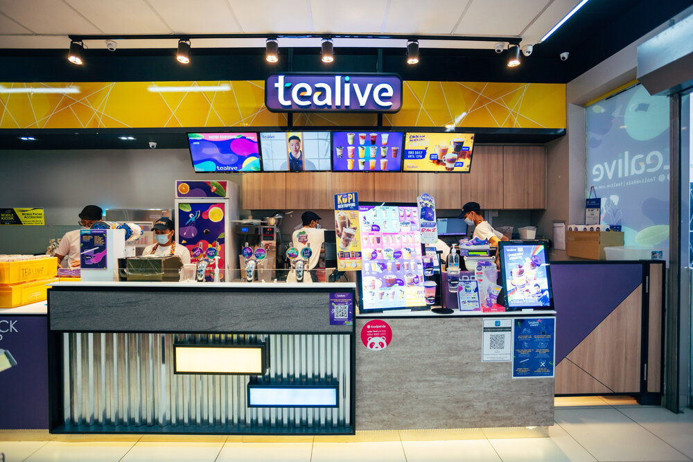 Loob set for 1,000 Tealive outlets