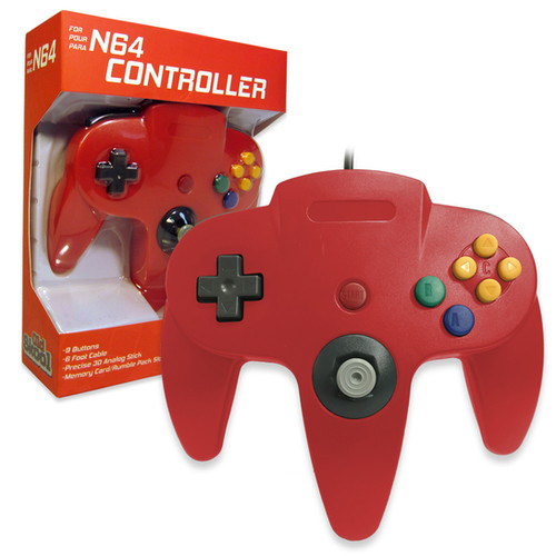 N64 Controller - Red | old-skool