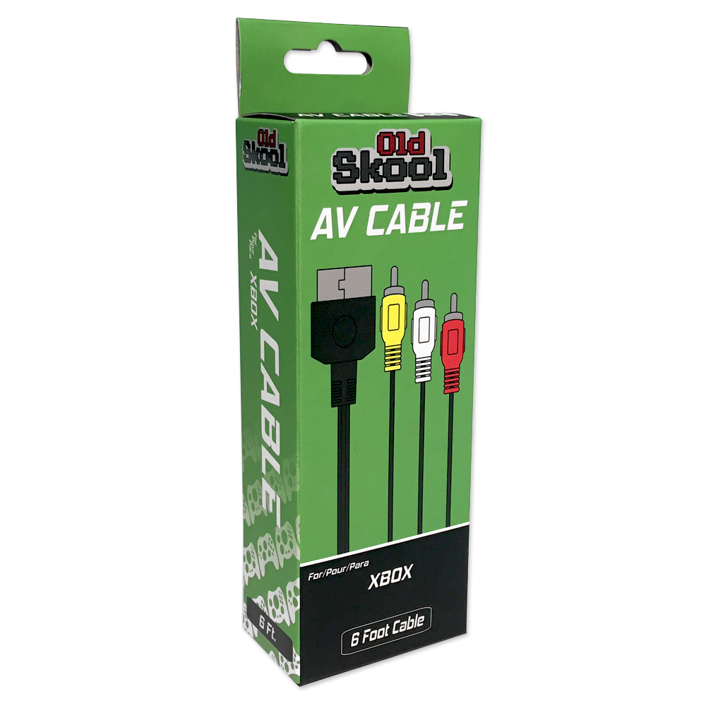 XBOX AV Cable (ORIGINAL) | old-skool