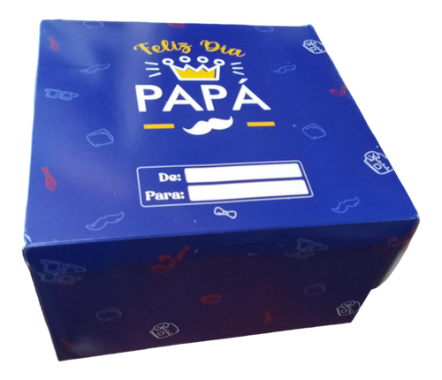 CAJA PADRE CUPCAKE X 4 | Dist El Panificador