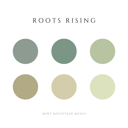 Roots Rising Color Palette | Mint Mountain Media