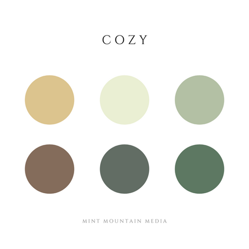 Cozy Color Palette | Mint Mountain Media