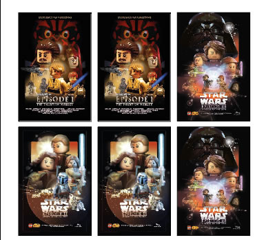 CUSTOM STICKERS for LEGO sets 10232 Palace cinema 10184 Town plan ...