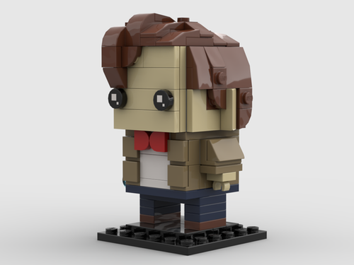 Custom "Dr Who" ( Matt Smith ) BrickHeadz™ | BRICK ADDICT