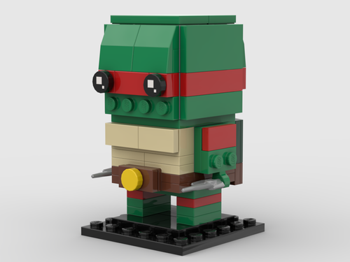 Custom "Raphael" BrickHeadz™ | BRICK ADDICT