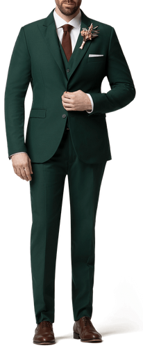 Renta traje verde botella | vittore-maria