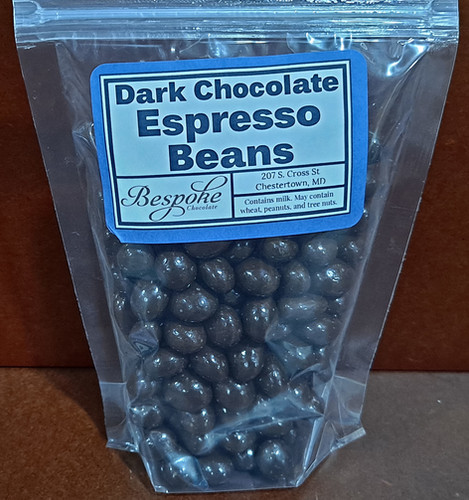 Espresso Beans (Dark Chocolate) | Bespoke Chocolate