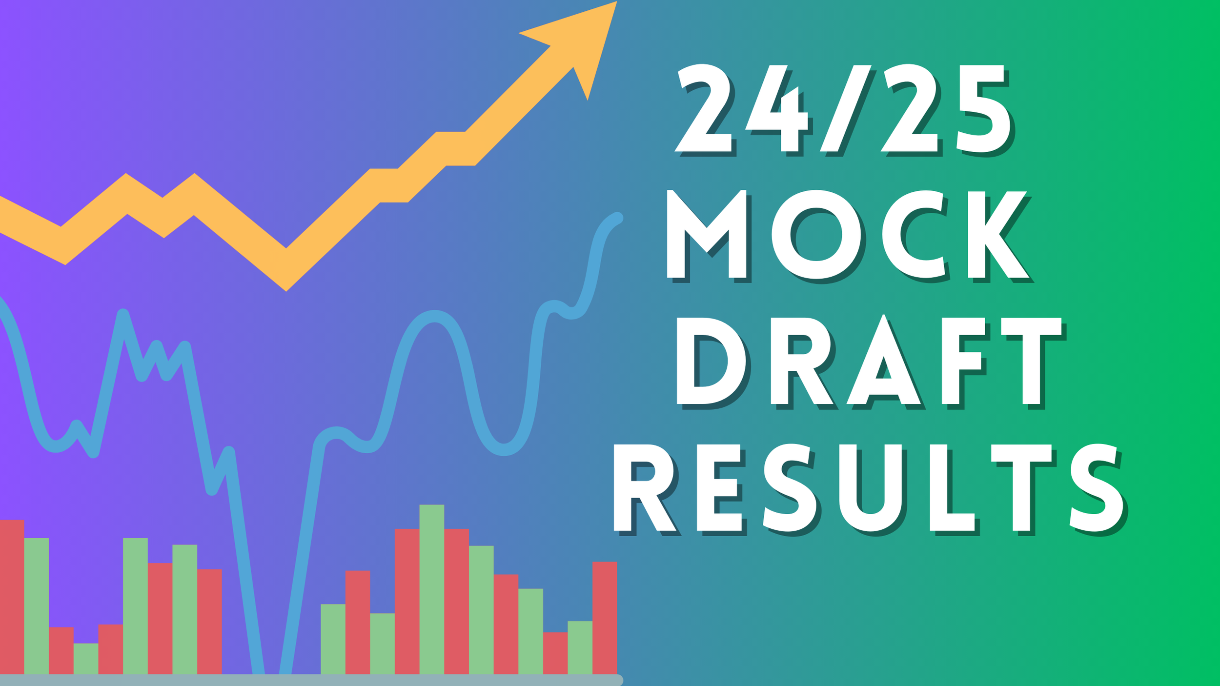 Draft Society 24/25 Mock Draft Results - A Collection | The Draft Society