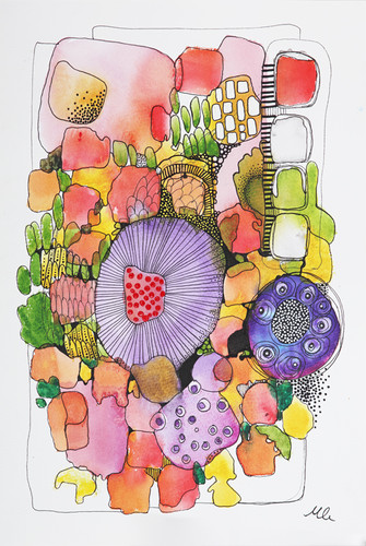 Michelle Griffiths - Village Life | theislandgallery