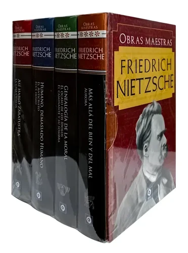 FRIEDRICH NIETZSCHE. Obras maestras 4 tomos | Libreria Dante | https ... FRIEDRICH NIETZSCHE. Obras maestras 4 tomos | Libreria Dante | https ...