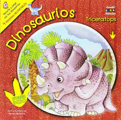 DINOSAURIOS. TRICERATOPS. Cuenta Dino | Libreria Dante | https://static ...