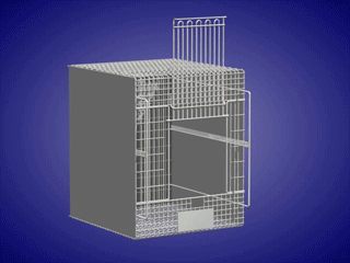 Grip-Loc Cage Lock | Bio Environmental Mo
