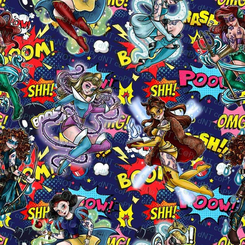 Mischievous Princess Power | Enchanted Fabrics