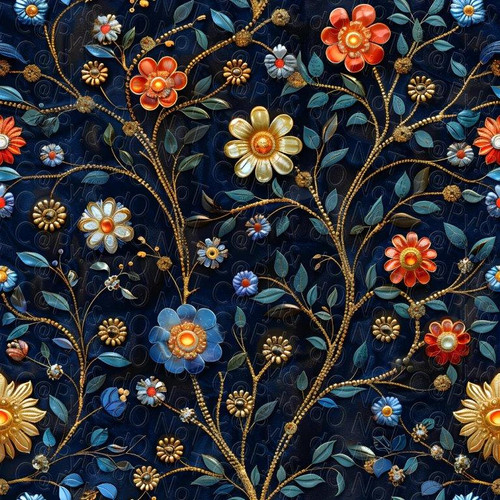 Jewel Flowers | Sew Perfectly Enchanted