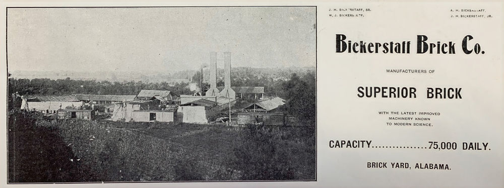 Brickmaking in Alabama: Bickerstaff Brick Company and Bickerstaff Clay ...