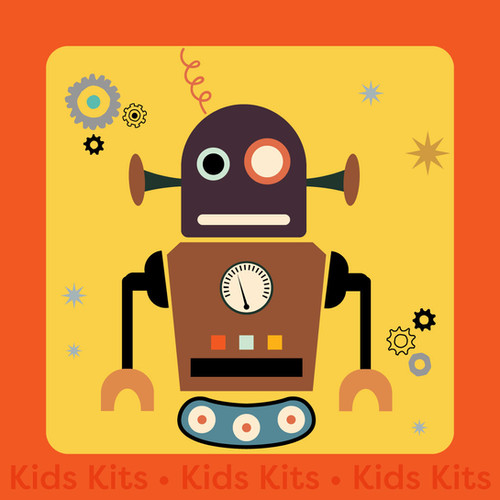 ROBOTS:PACK ETIQUETAS | Kids Kits