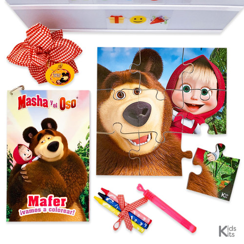 KIT INVITADO MASHA Y EL OSO | Kids Kits