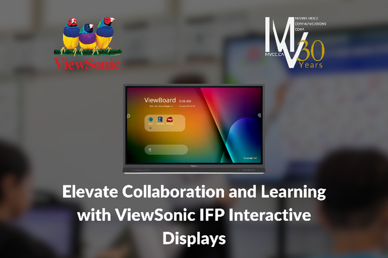 Elevate Collaboration and Learning with ViewSonic IFP Interactive Displays