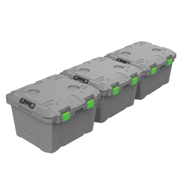 Set of 3 TRED Storage Boxes 65L | OC4A