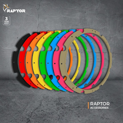 Ultra Vision Raptor 120W Driving Light Rim Kit | OC4A