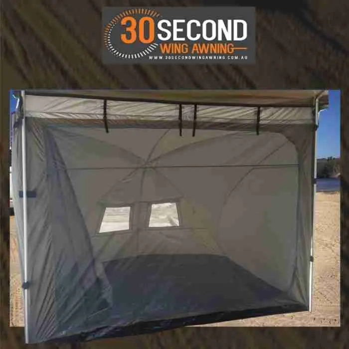 30 Second Wing Awning 30SECDOME Dome Tent | OC4A