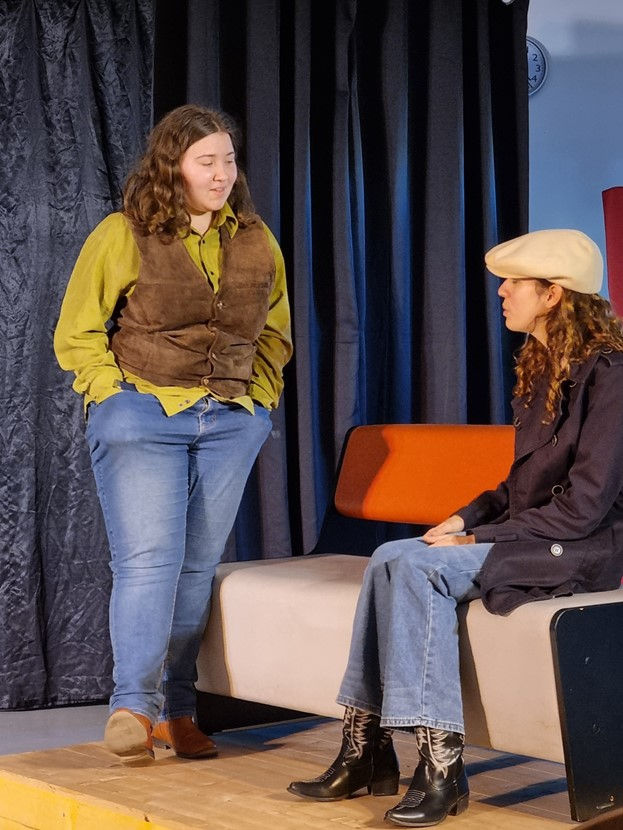 "Les pas perdus" : pièce de théâtre jouée par les élèves
