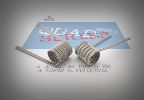 Quad Mech SERIES 4 mm | Handsmade Coils