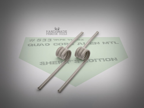 Quad Core Alien MTL Classic | Handsmade Coils