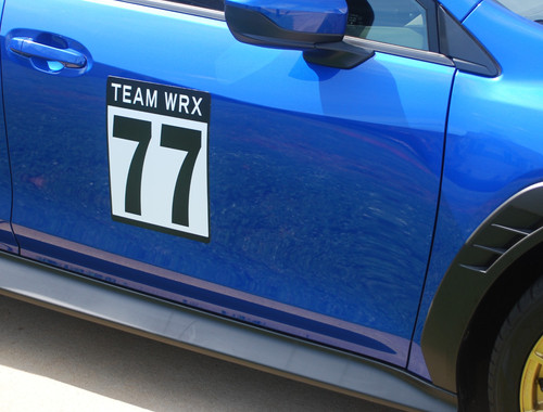 RALLY NUMBERS MAGNETIC PAIR OF TWO MODERN STYLE with LETTERING | Race ...