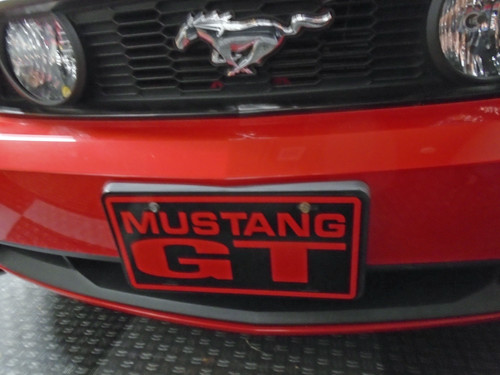 MUSTANG GT LICENSE PLATE | Race City Retro