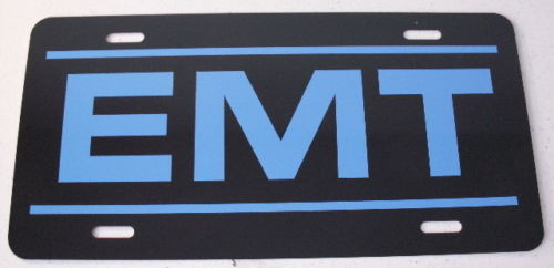 EMT license plate | Race City Retro