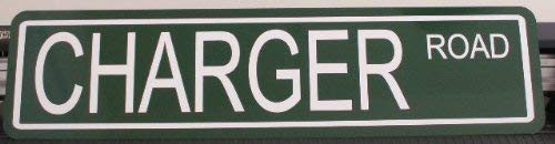 CHARGER street sign | Race City Retro