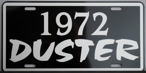 DUSTER YEAR License Plate PLYMOUTH | Race City Retro