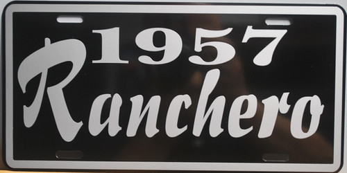 Ford RANCHERO Year License Plate Tag | Race City Retro