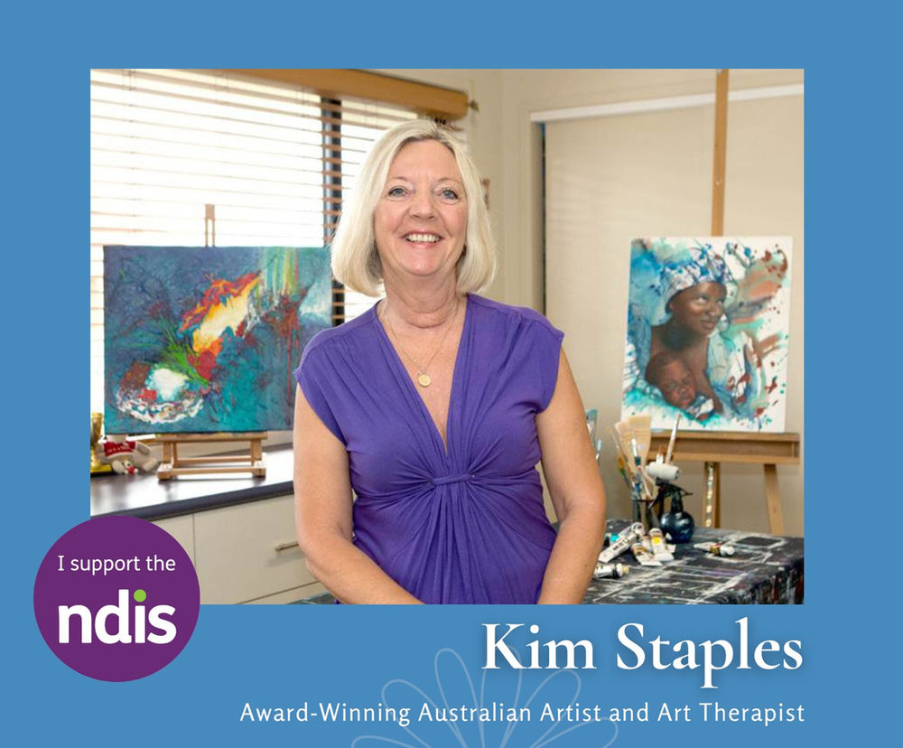 Kim Staples Art Therapy Touches Hearts and Empowers Lives | Brilliant ...