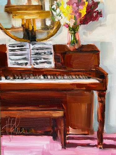 Piano Still-Life | halliekohnart