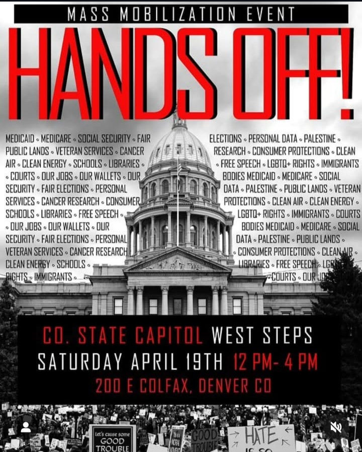 Mass Mobilization Event: Hands Off!