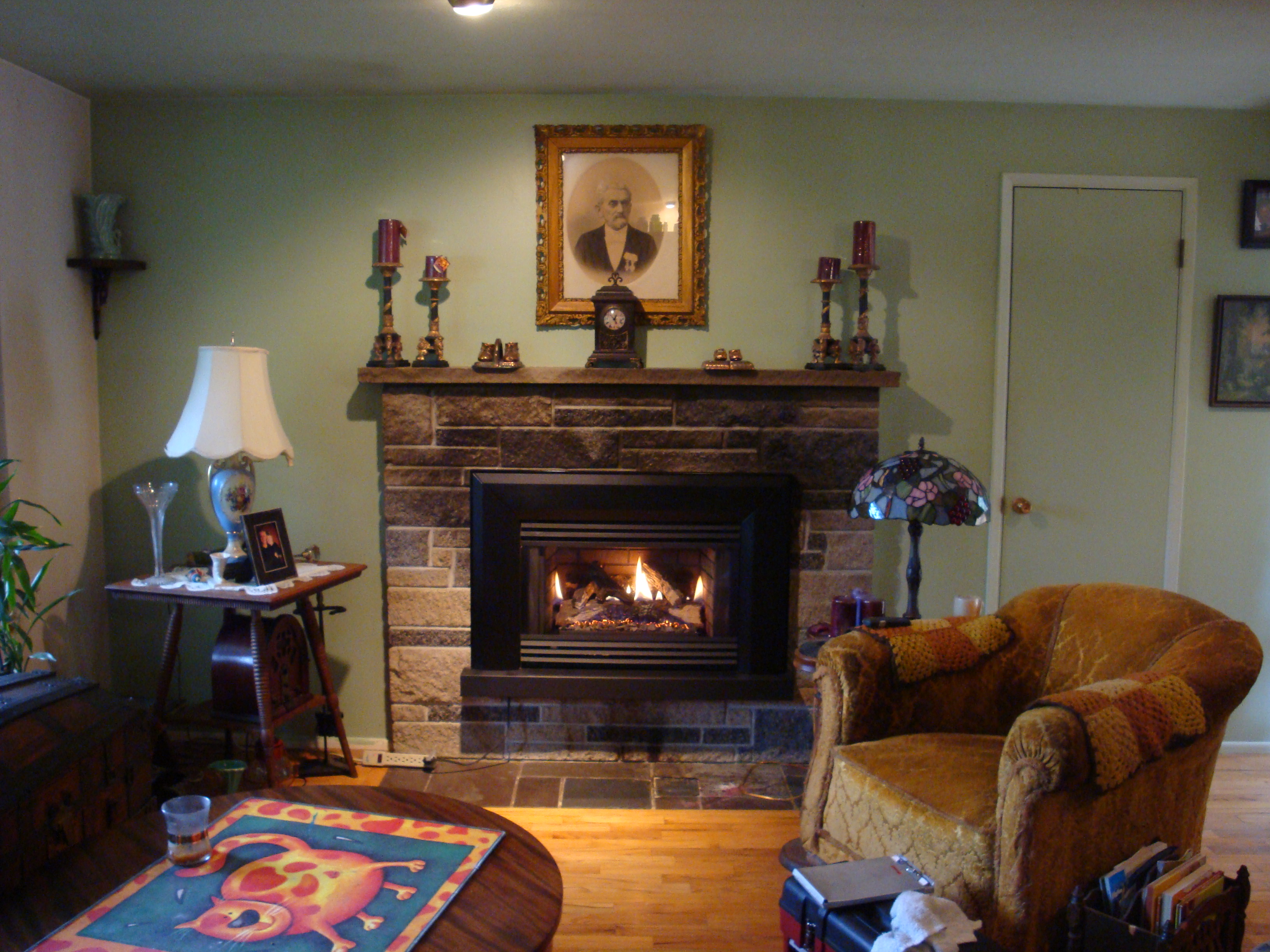 gas fireplace service and repair.
