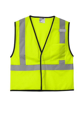 Basic Safety Vest with reflectors and front pocket | B Mo Ventures