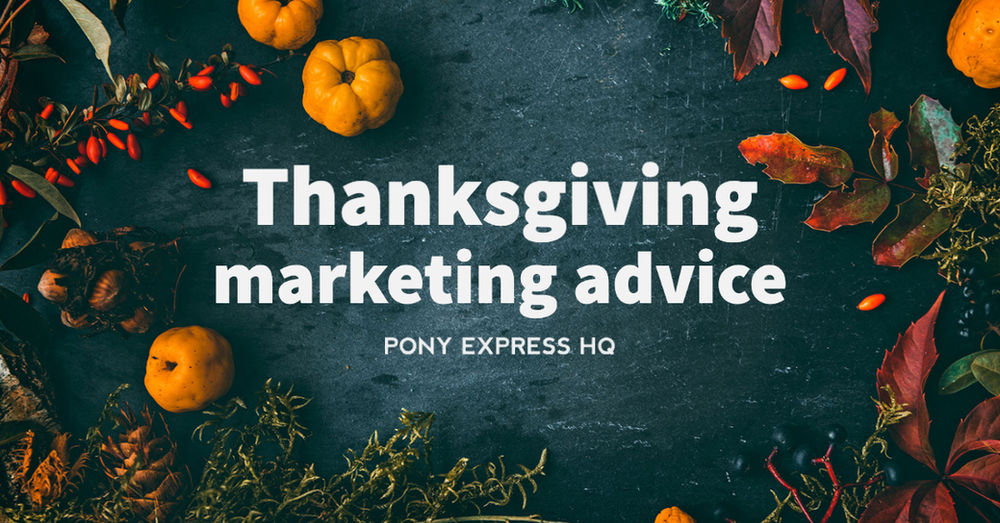 Realistic Thanksgiving marketing advice, Thanksgiving messages for ...