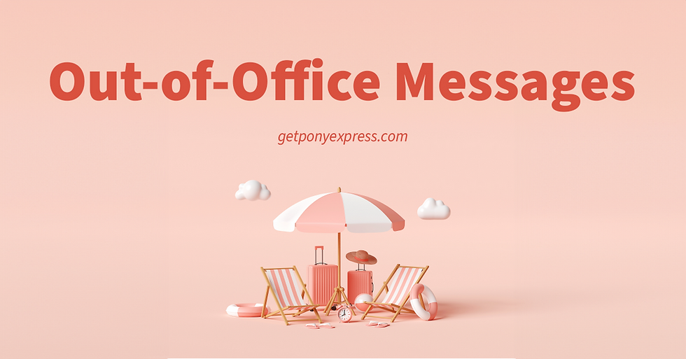 Professional Out-of-Office Message for the Holidays