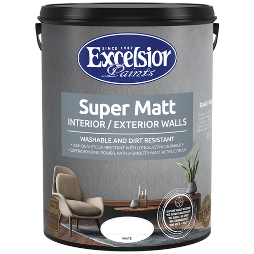 Premium Super Matt Acrylic | Excelsior Paints