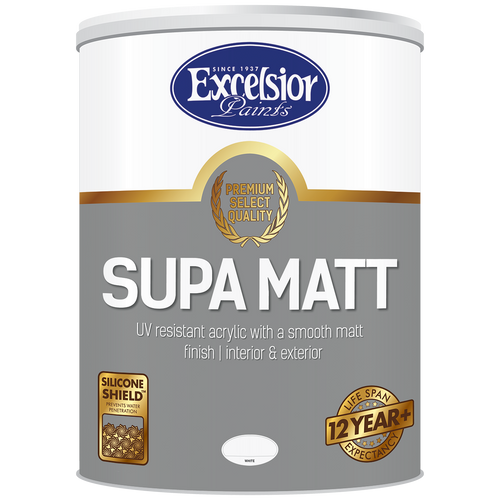 Premium Supa Matt Acrylic | Excelsior Paints