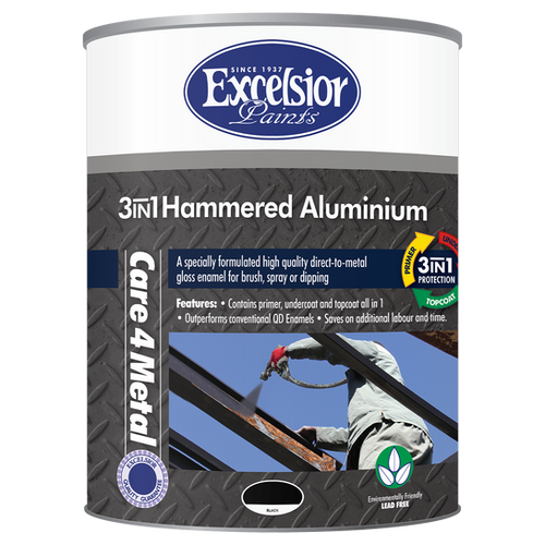 Care-4-Metal 3in1 Hammered Aluminium | Excelsior Paints