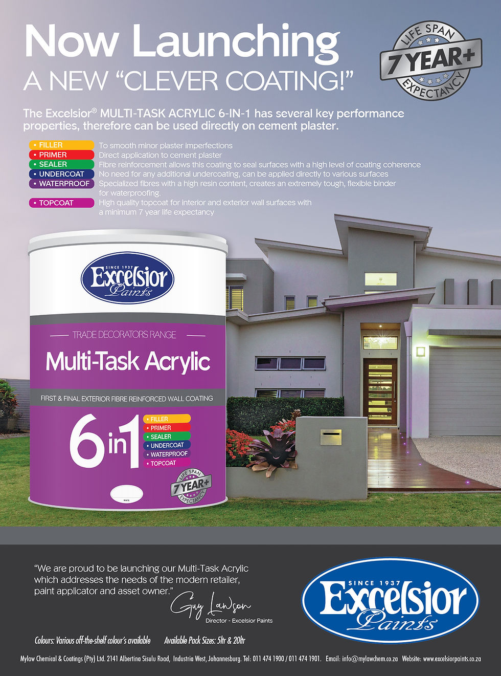 Excelsior Launches a New Clever Coating